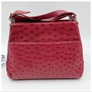 JRA | Bags | Genuine Ostrich Leather Crossbody Bag | Poshmark